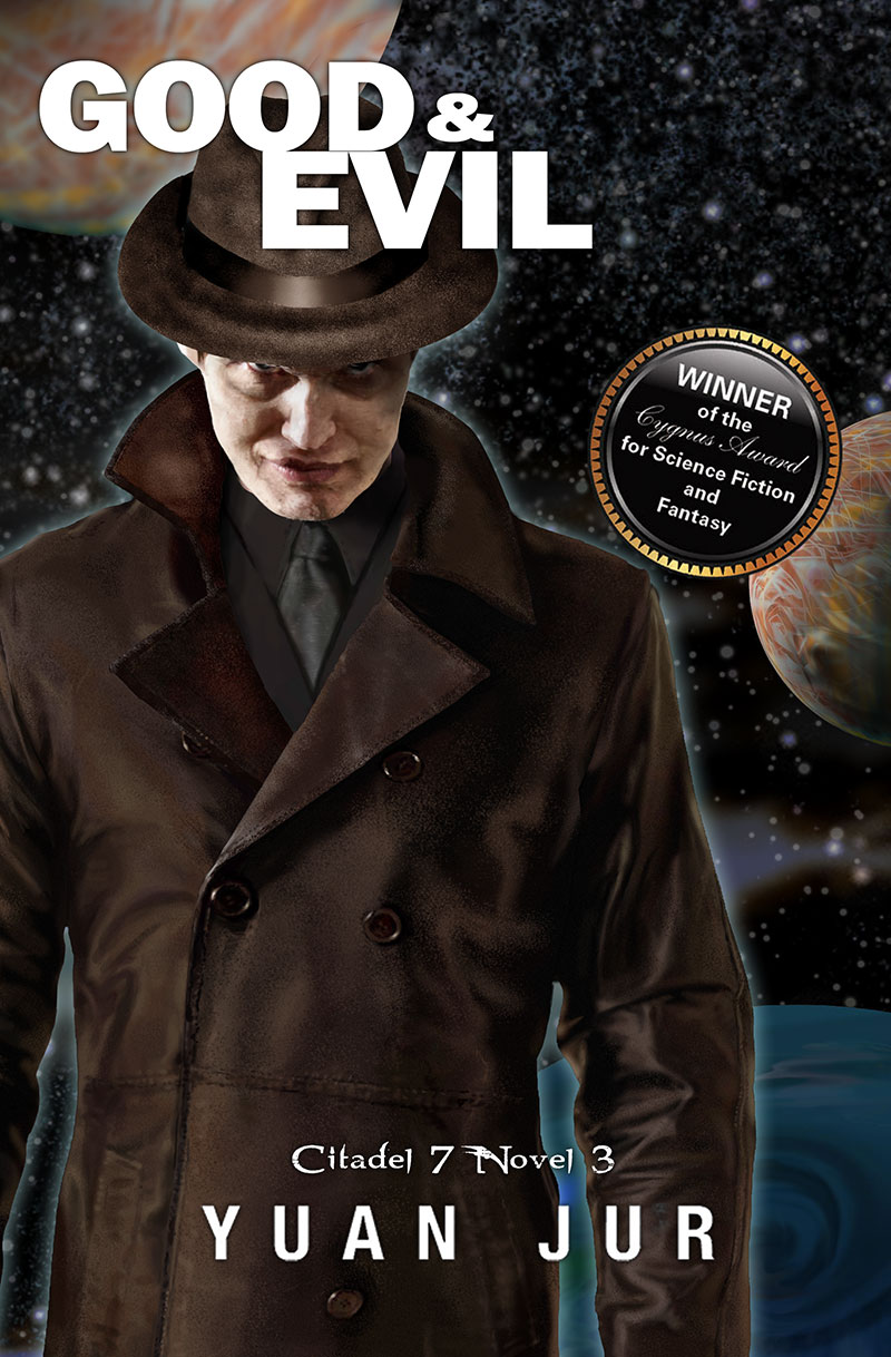 Good & Evil book cover design art | Infinitee Designs